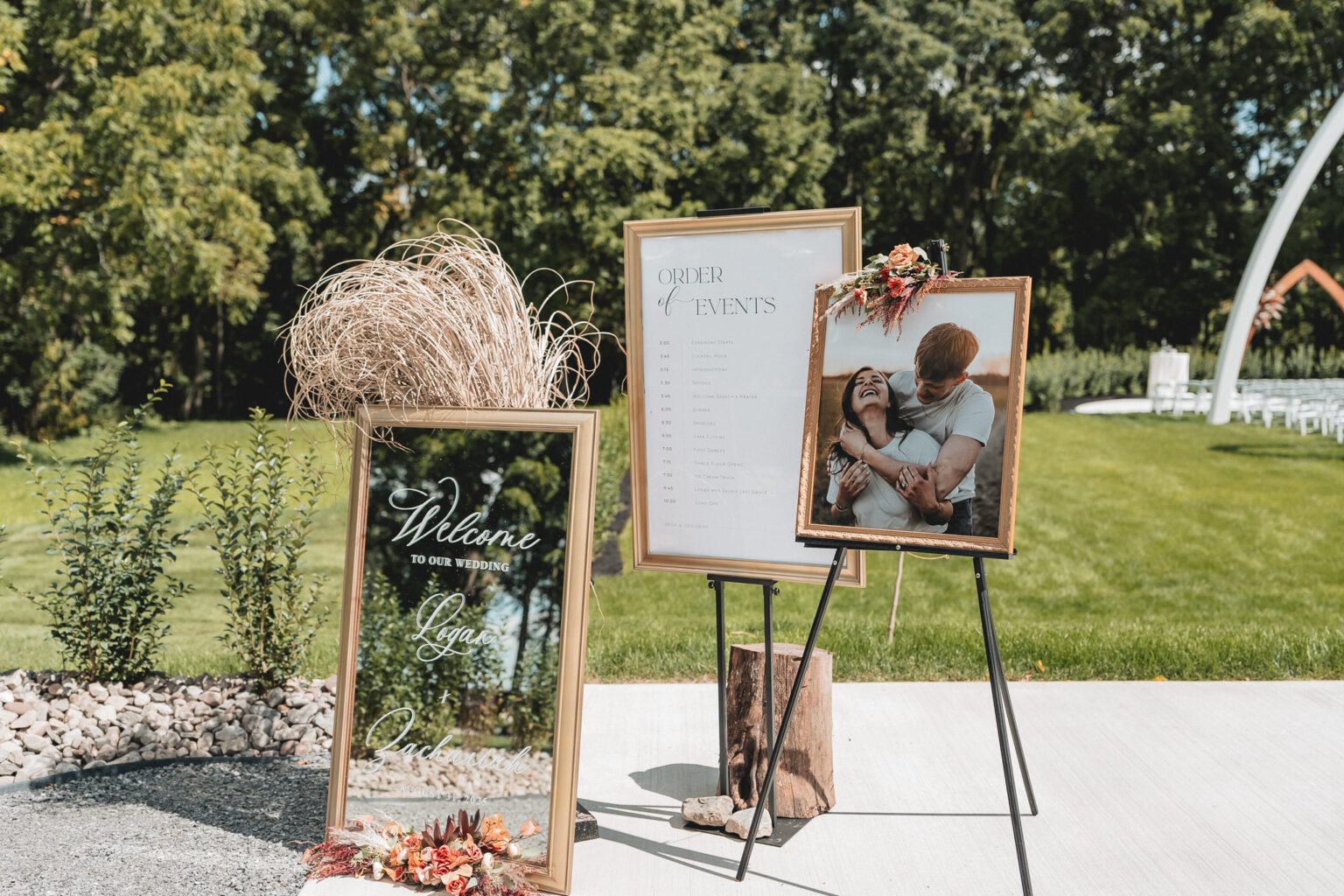 Logan & Zach’s Wedding at The Wells Estate | Grand Arches 2025