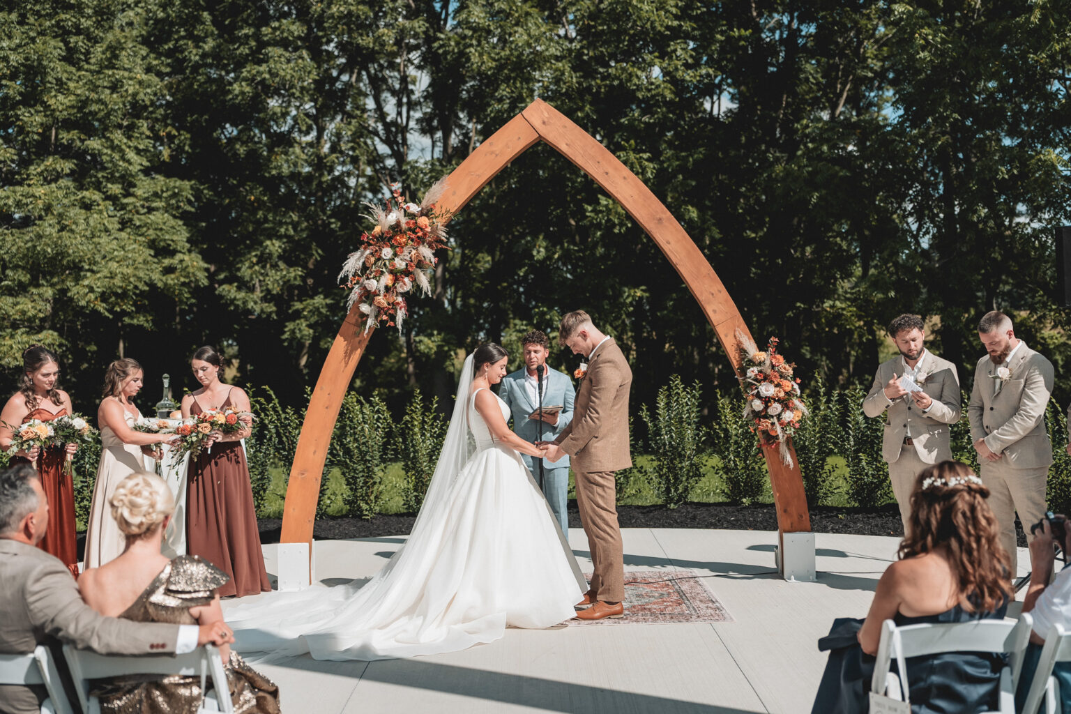 Logan & Zach’s Wedding at The Wells Estate | Grand Arches 2025
